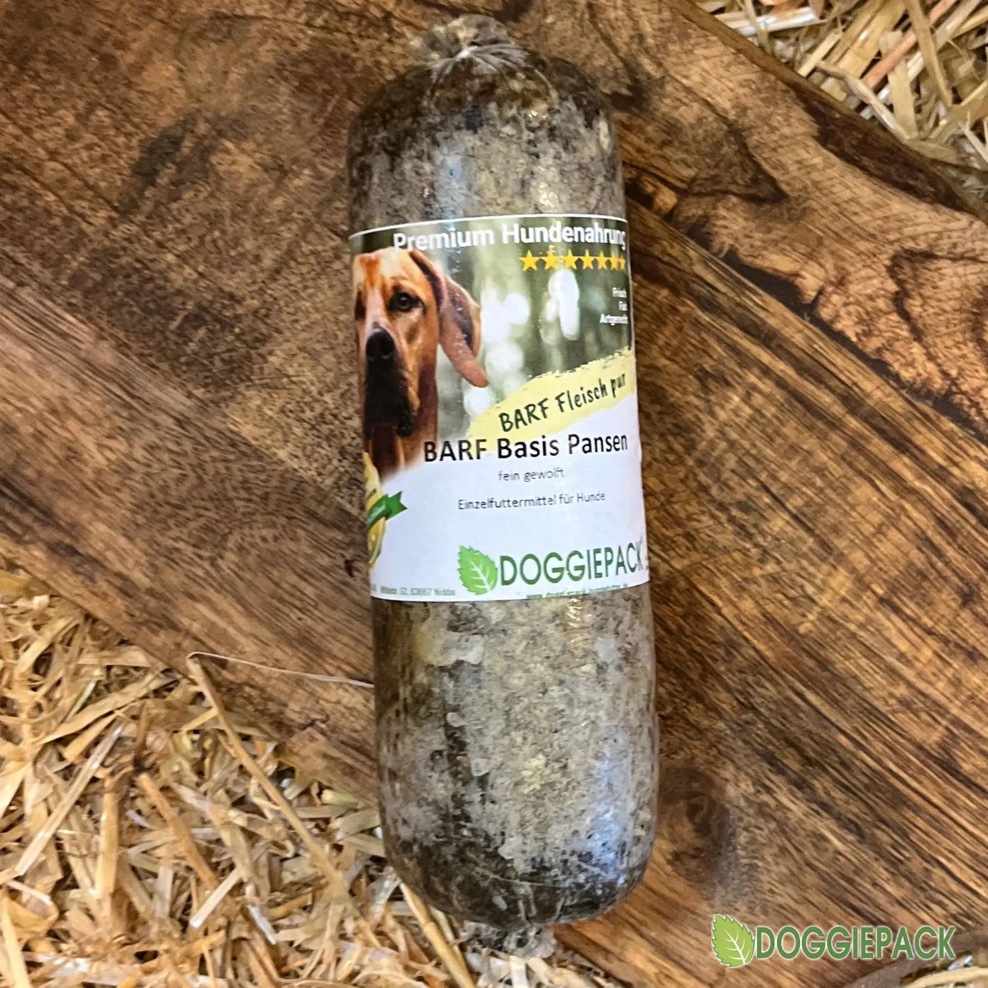 BARF Basis Pansen PREMIUM BIO QUALITÄT - Doggiepack Hundefutter aus ...